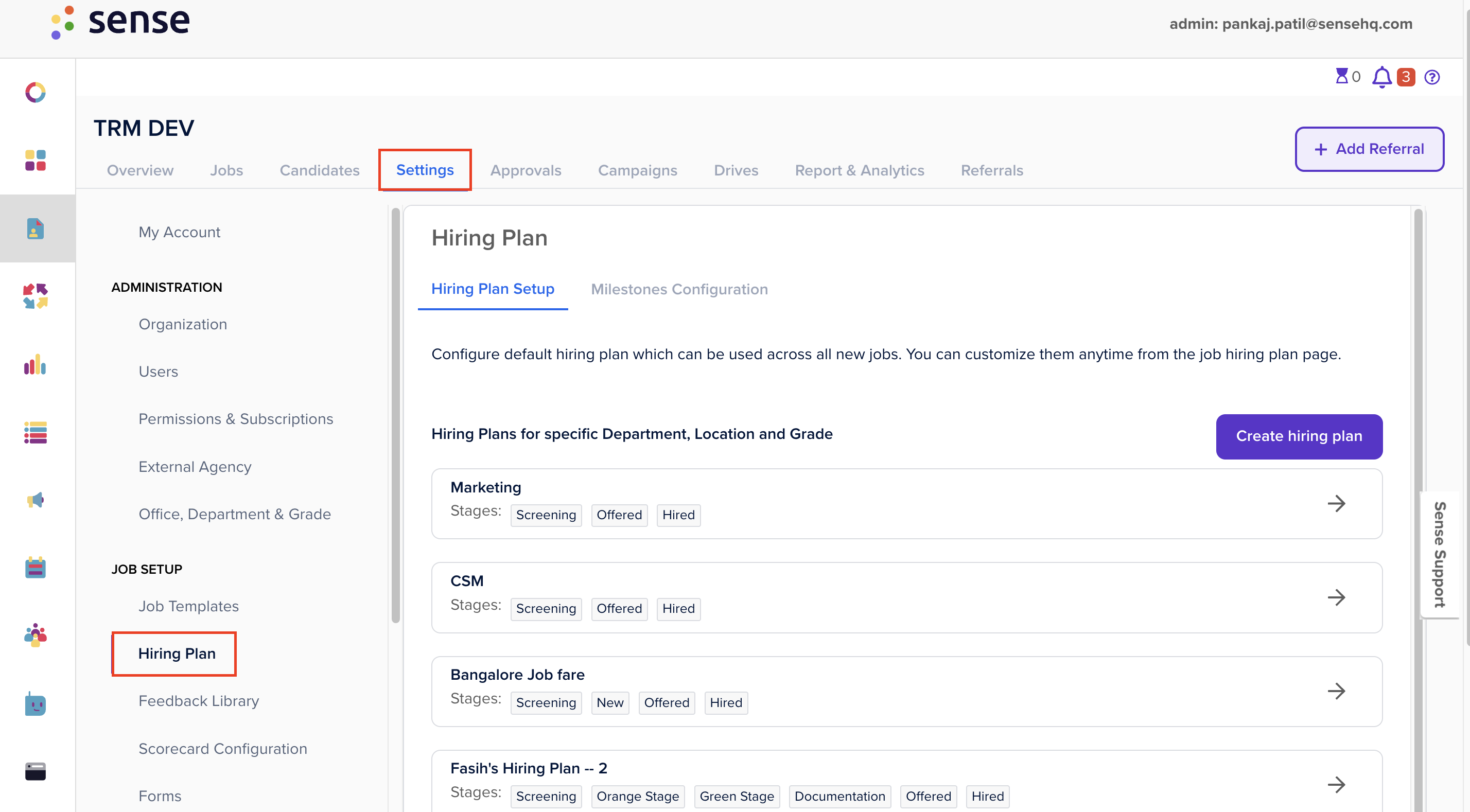 Integration of Ongrid - Background Verification – SenseHQ