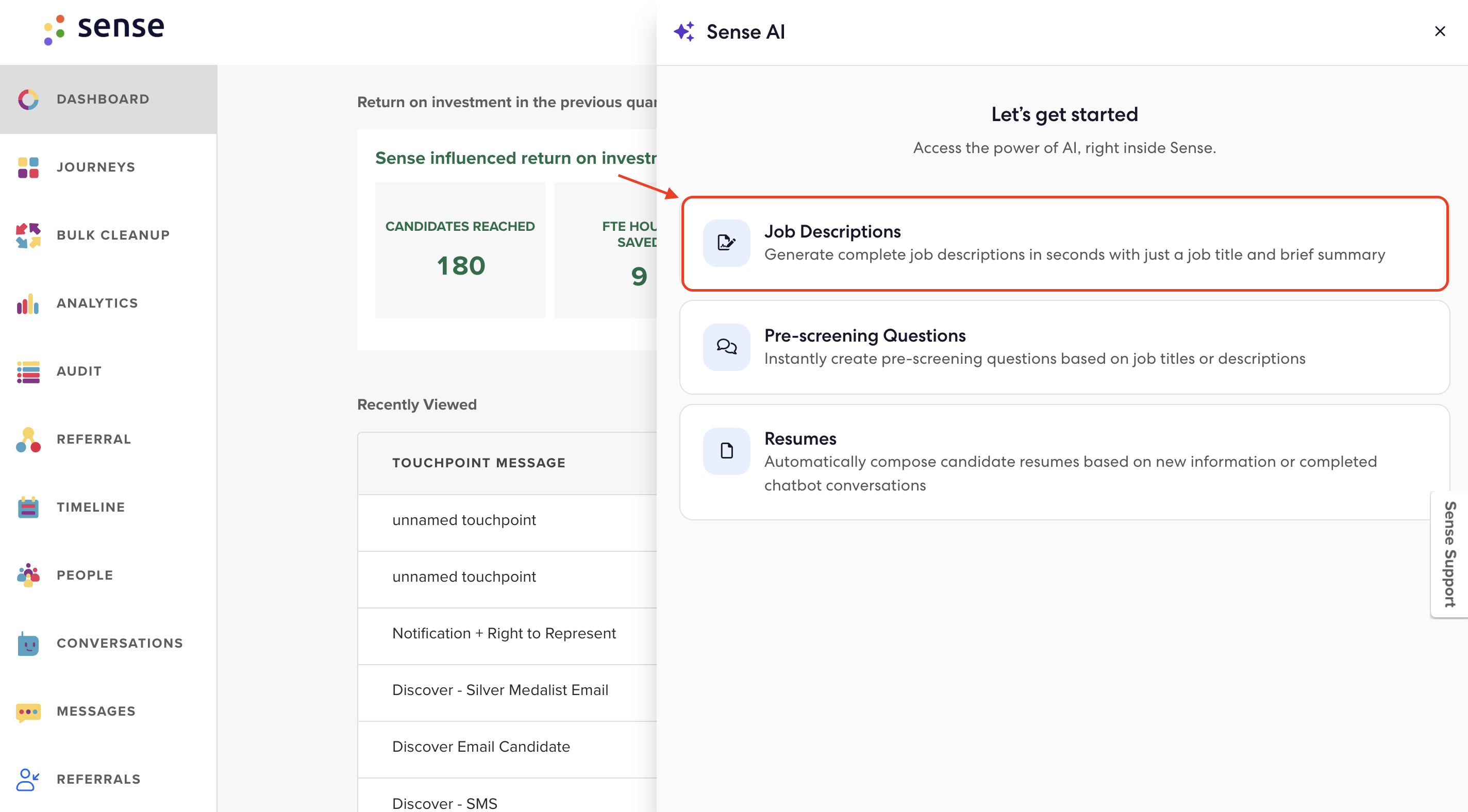 Job Description Generator – SenseHQ