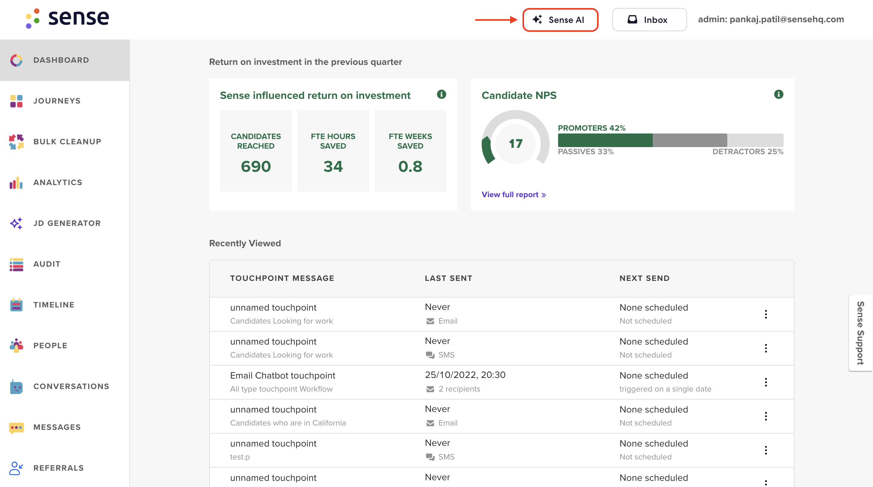 Job Description Generator – SenseHQ