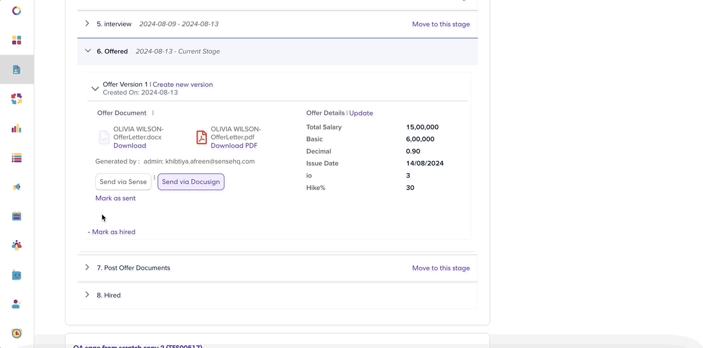 Using Email Templates – SenseHQ