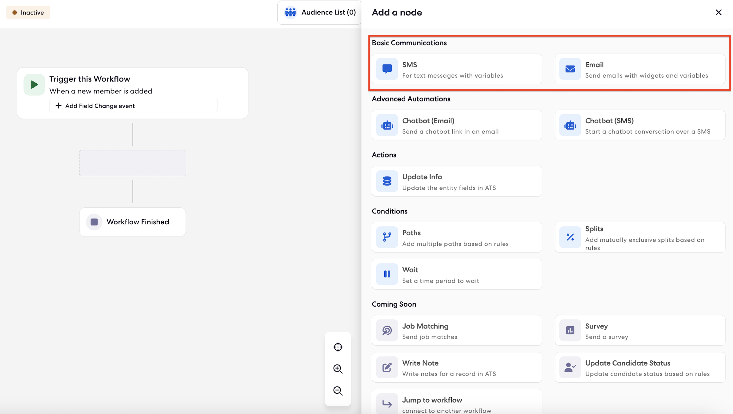 Workflows Glossary – SenseHQ