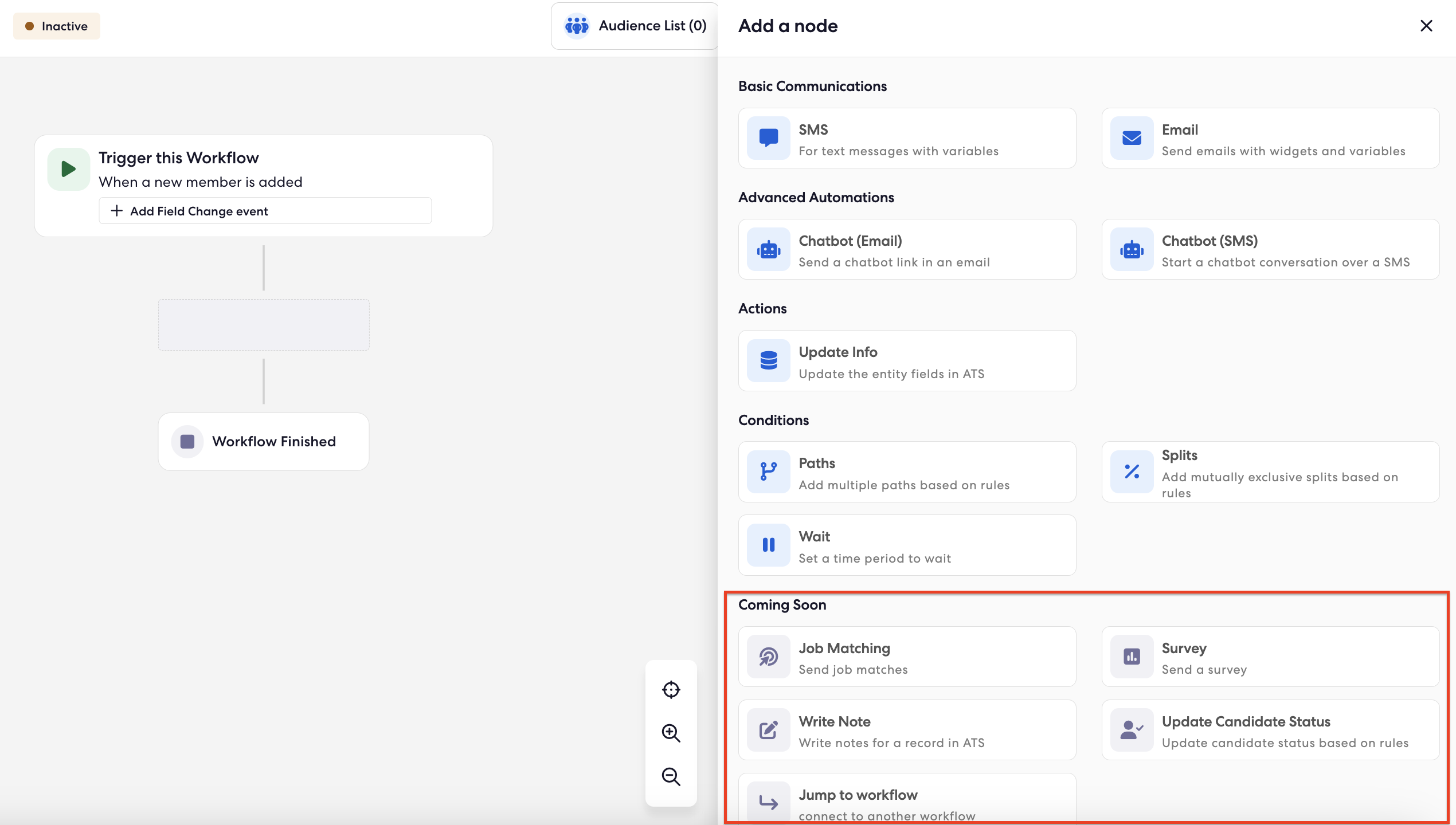 Workflows Glossary – SenseHQ