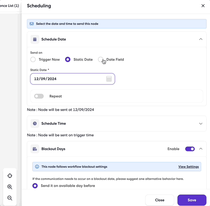 Workflow Scheduling – SenseHQ
