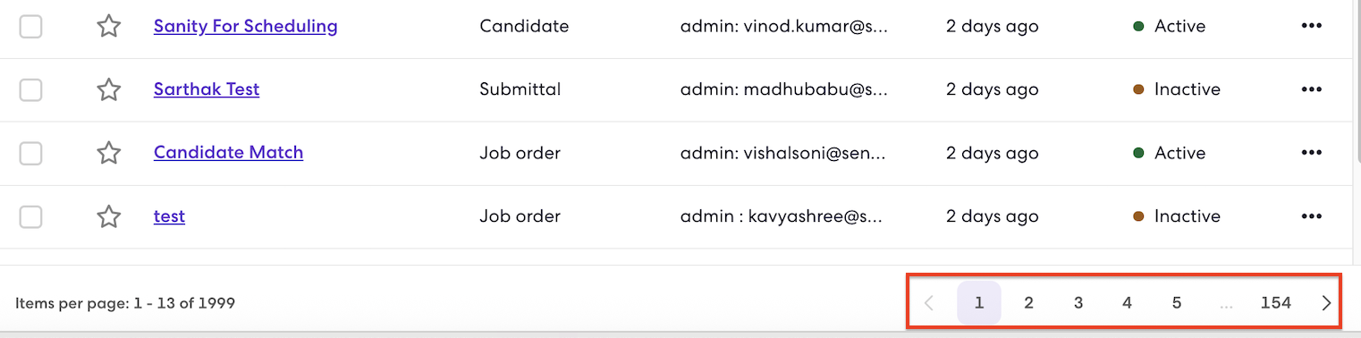 Workflows Dashboard – SenseHQ