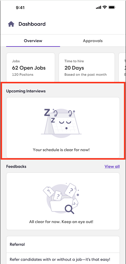 Sense Talent CRM Dashboard - Mobile – SenseHQ