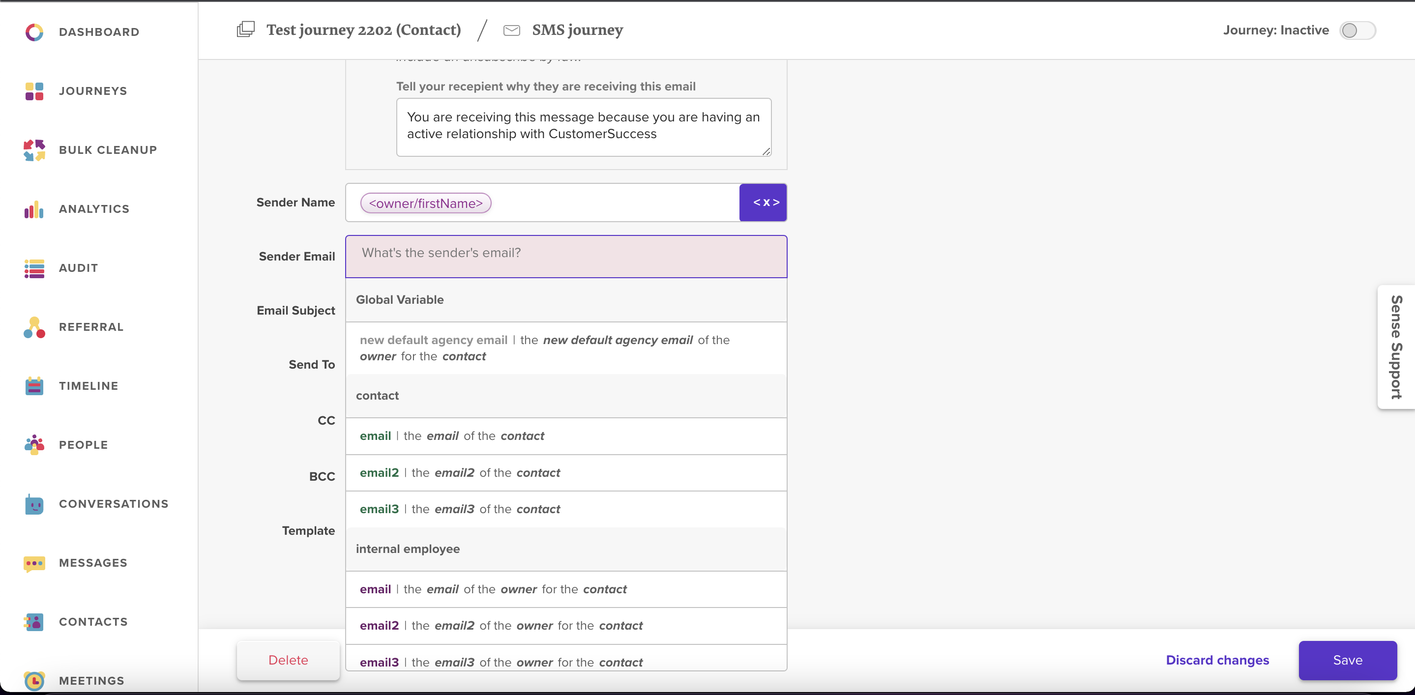 Variable Picker – SenseHQ