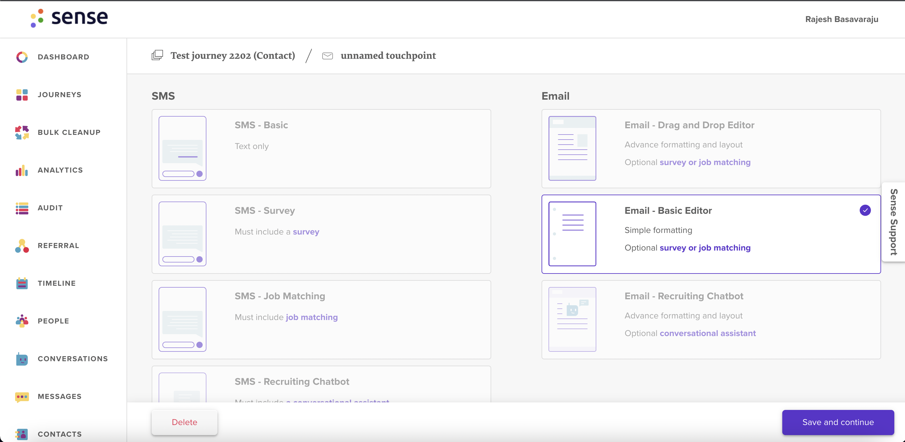 How To Set Up Email SMS Templates SenseHQ